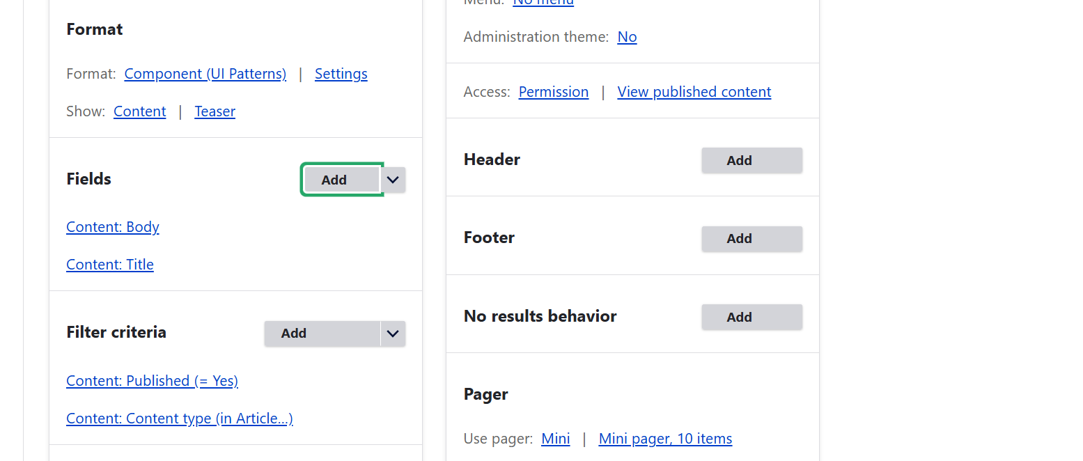 Unable to remove option from row style [#3508124] | Drupal.org